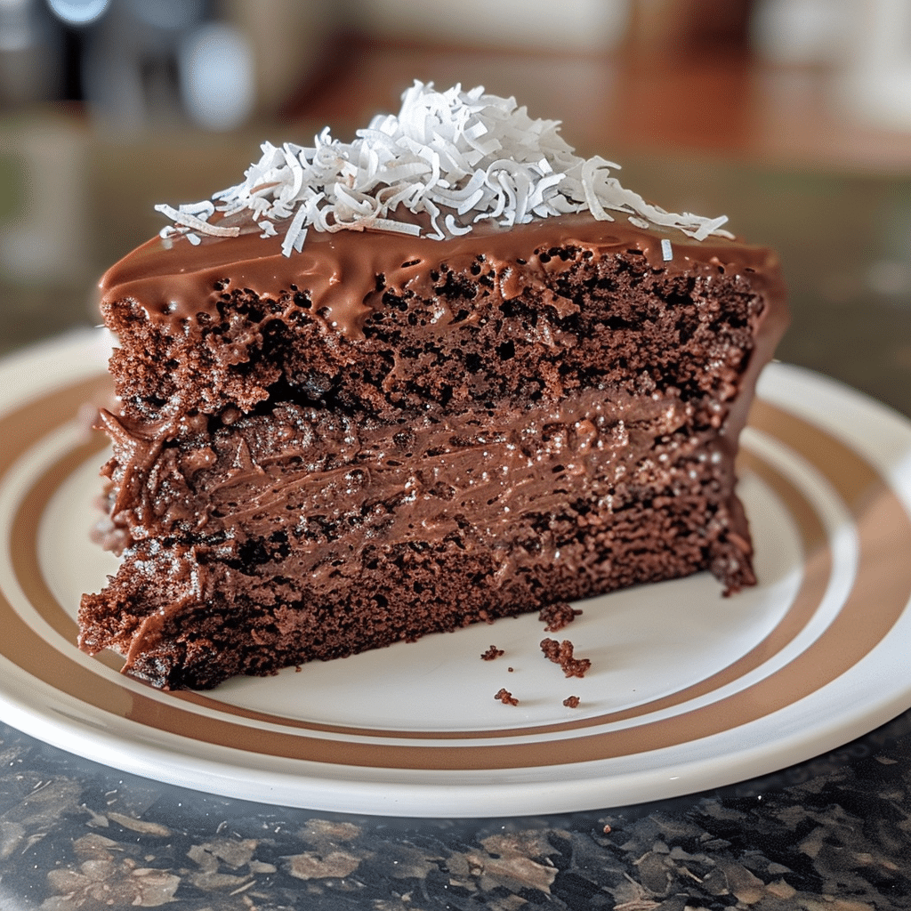Ultimate Chocolate Coconut Cake Recipe