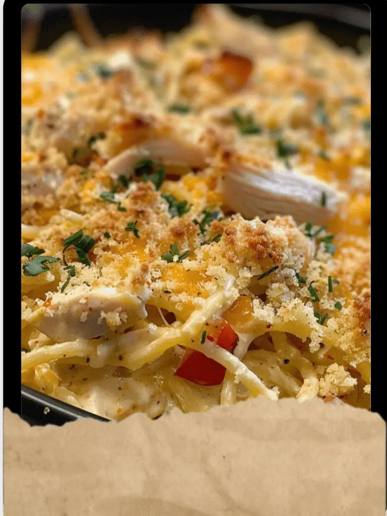 The Ultimate Chicken Spaghetti Recipe: Creamy and Cheesy