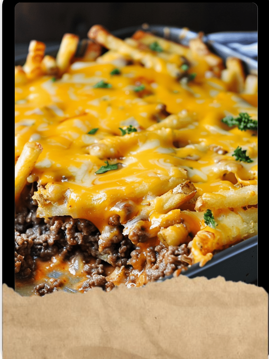 Cheeseburger French Fry Casserole Recipe - Easy & Delicious