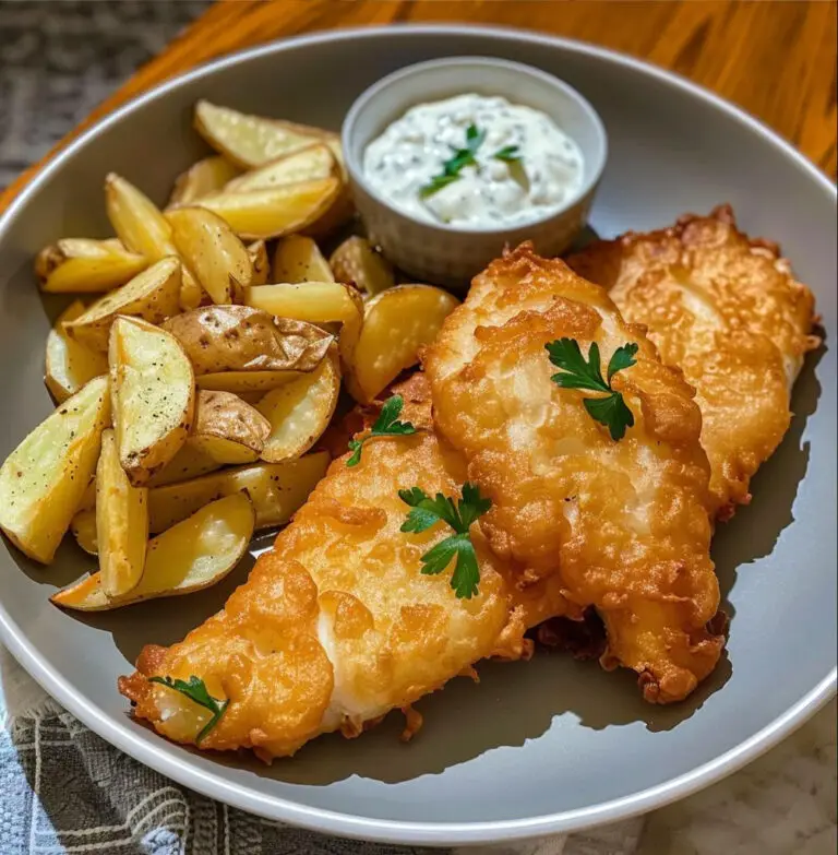 Classic Fish and Chips Recipe | How to Make Crispy Fish & Chips