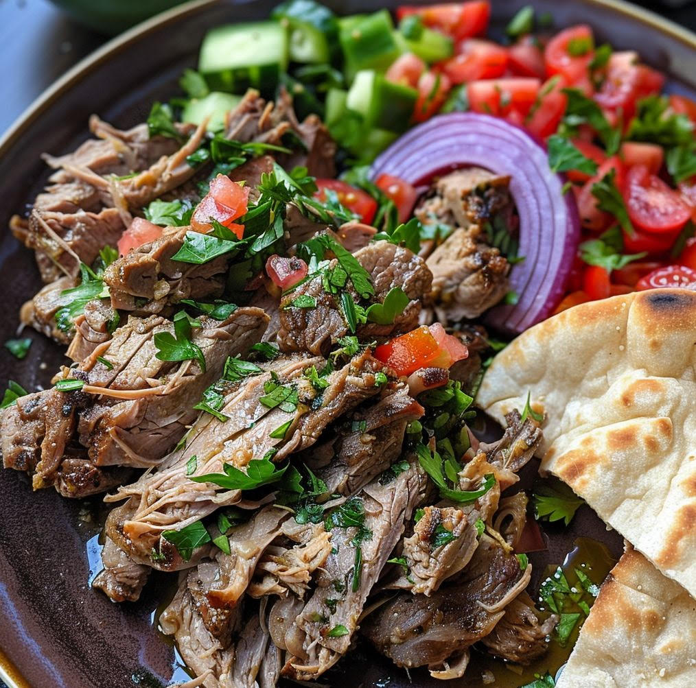 Shawarma Lamb Dinner Plate: Preparation and Health Benefits