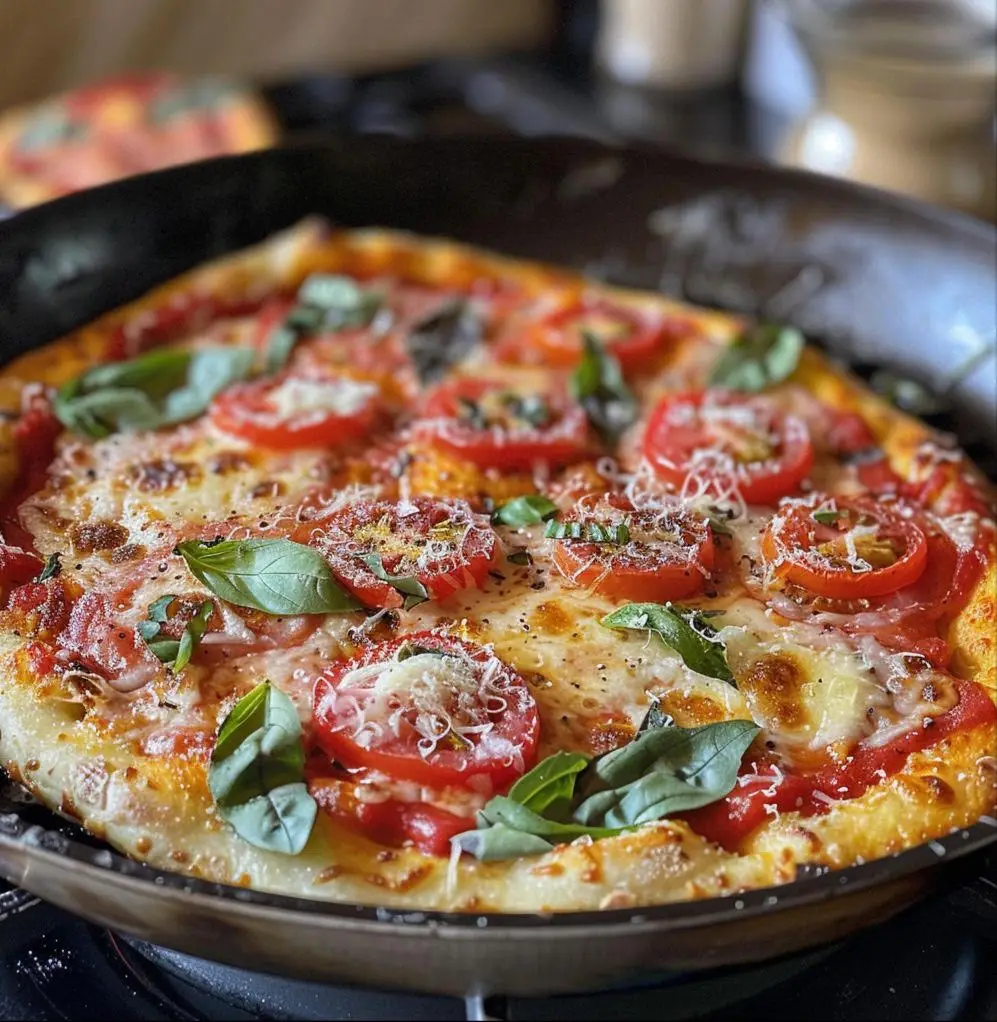 Perfect Frying Pan Margherita Pizzas: Quick & Delicious Recipe