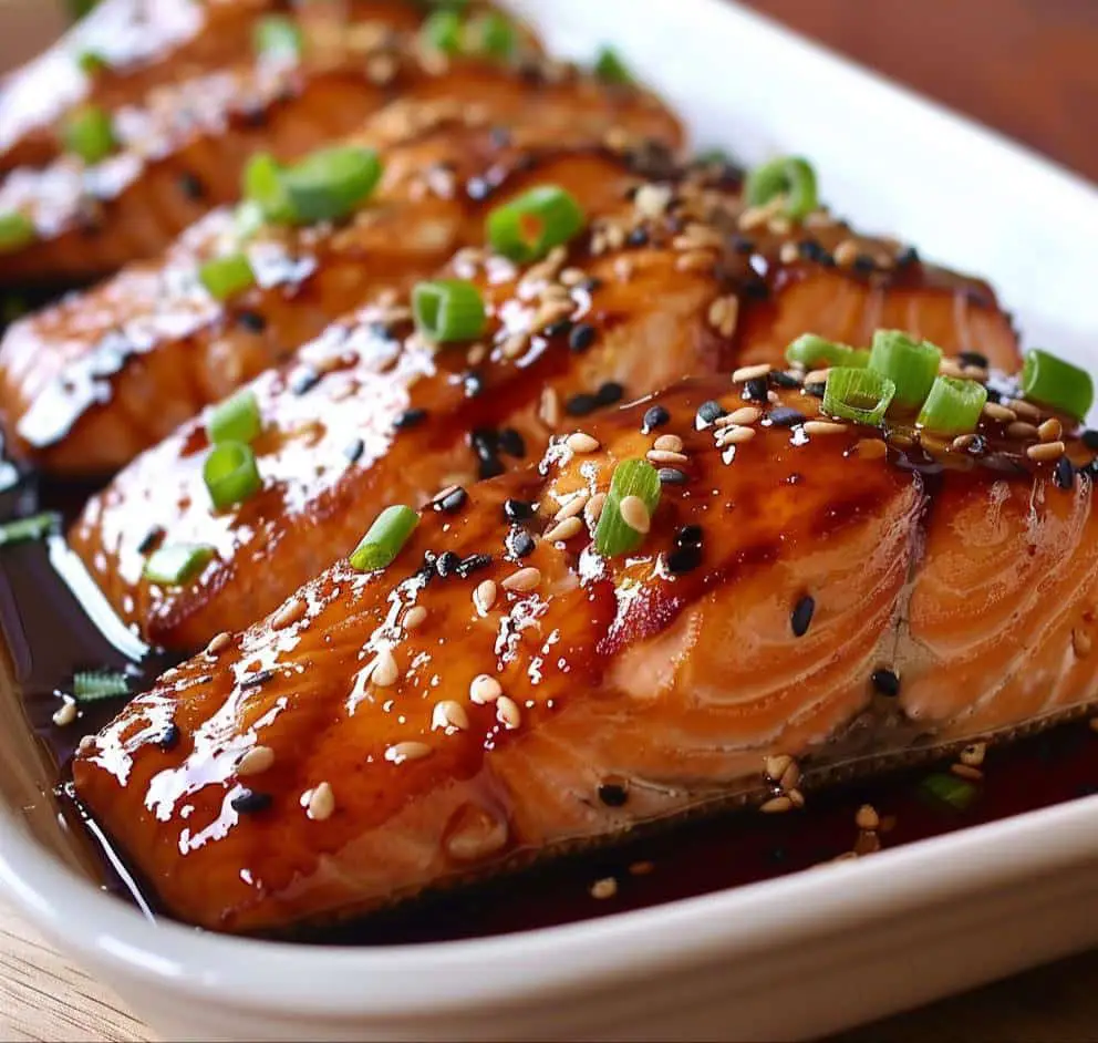 Delicious Asian Glazed Salmon Recipe: Healthy Dinner Idea