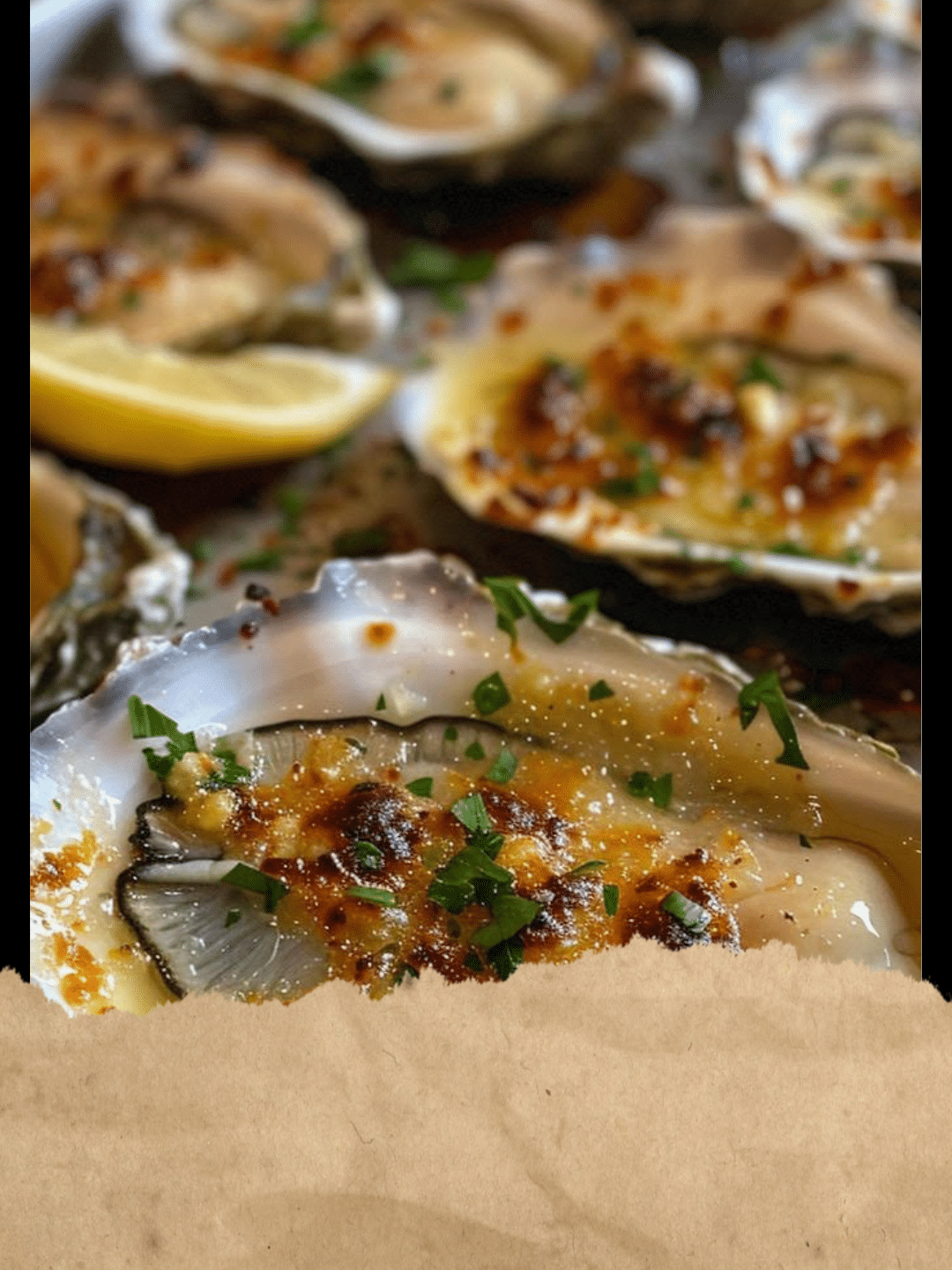 Delicious Basil Butter Broiled Oysters Recipe | Perfect Seafood