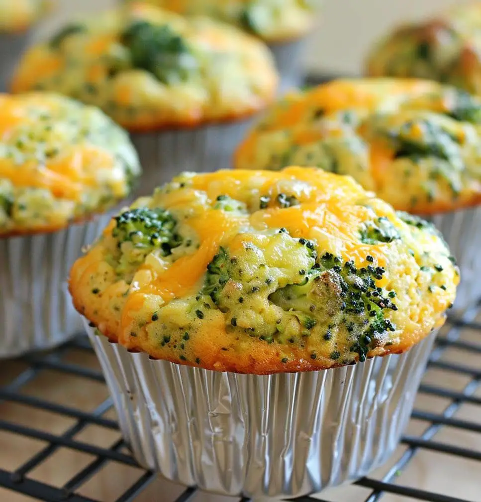 Delicious Broccoli Cheddar Muffins Recipe: Savory & Easy to Make
