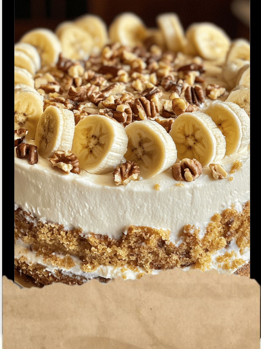 Banana Walnut Cream Cake: A Delicious and Moist Dessert Recipe