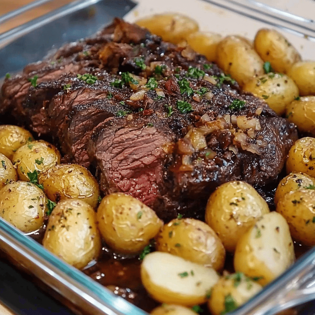 Carne Assada com Batatas 🥩🥔 : Uma Receita Clássica e Saborosa