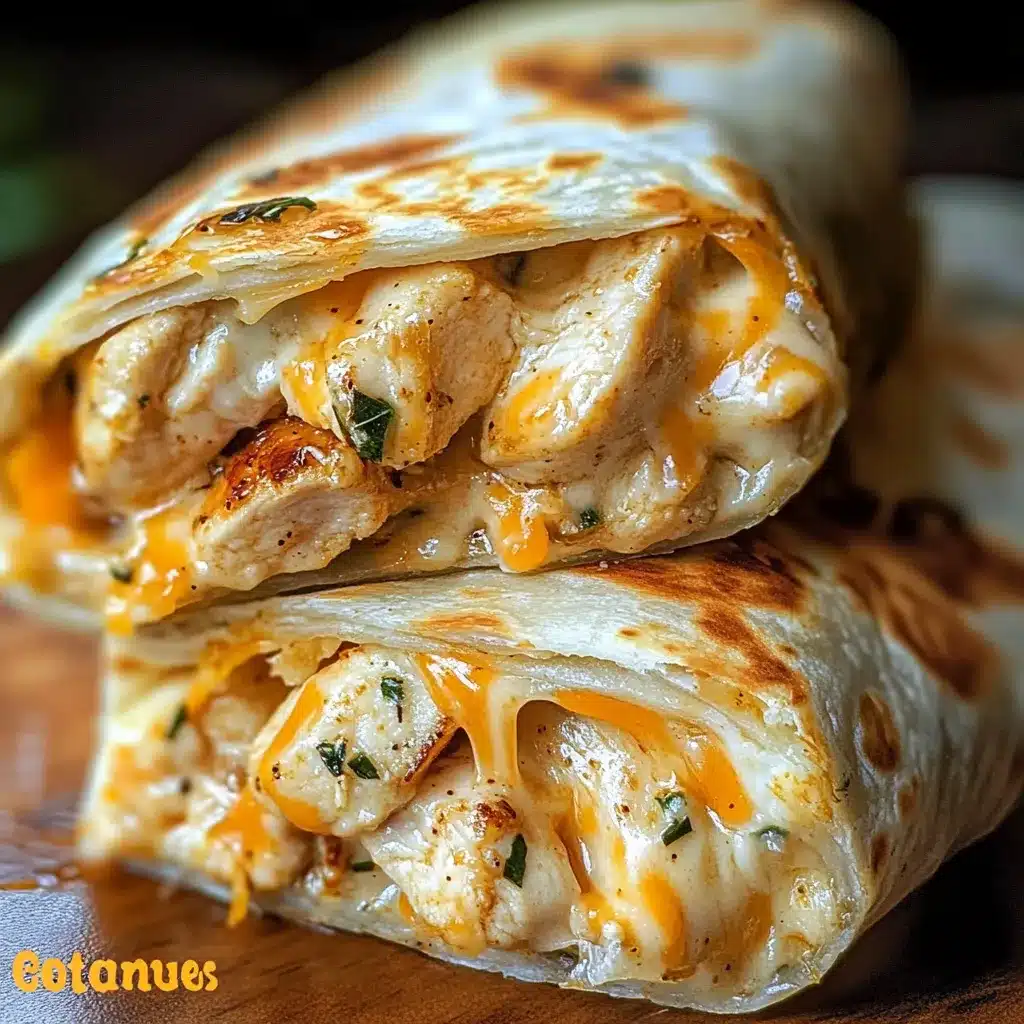 Cheesy Garlic Chicken Wraps: A Deliciously Easy Recipe