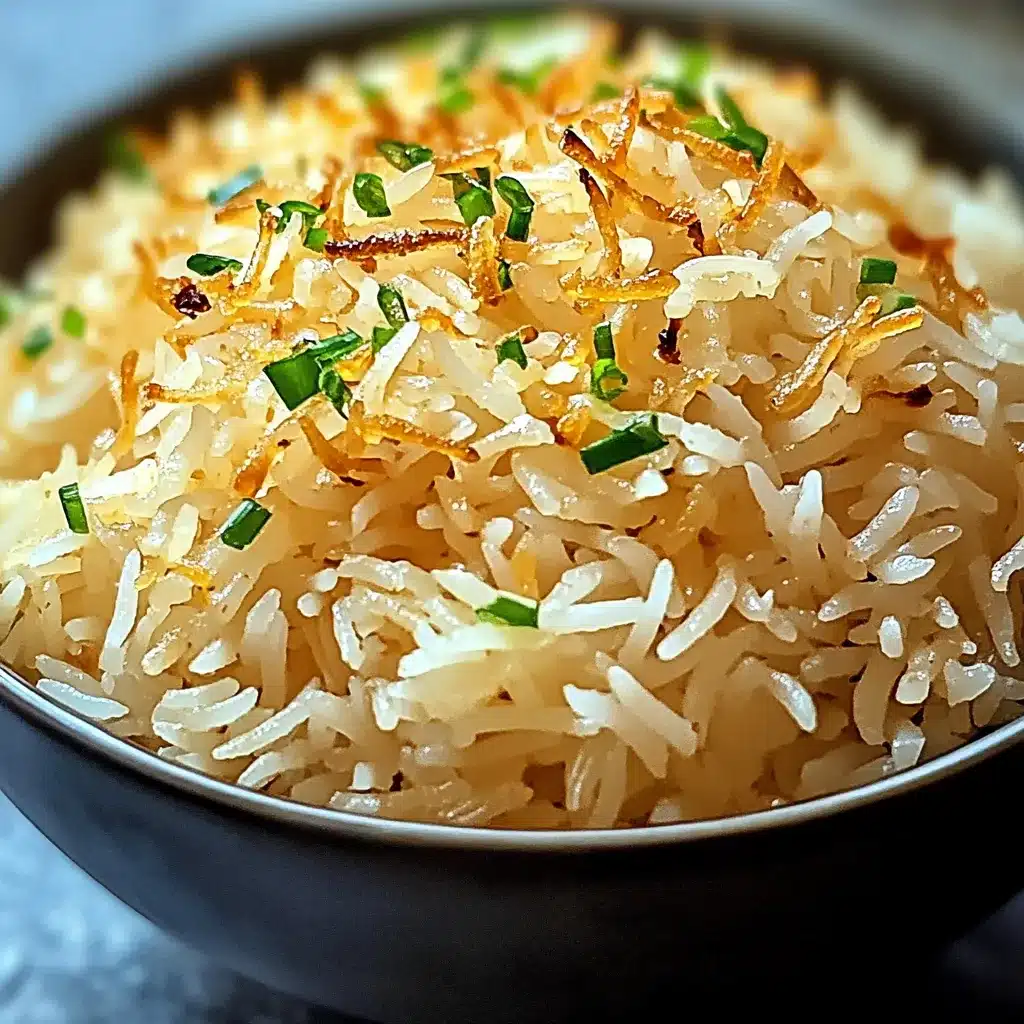 Savory Golden Onion Butter Jasmine Rice Recipe