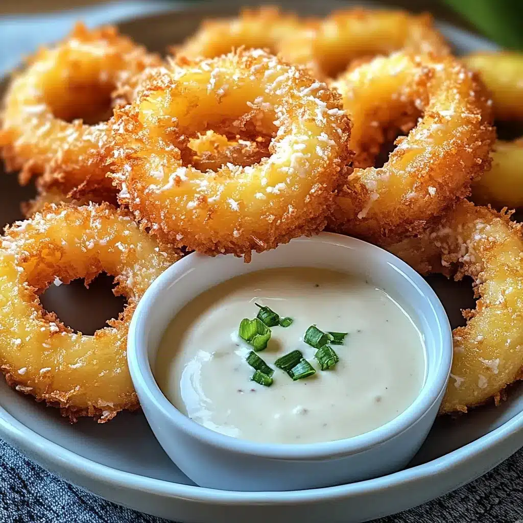 CRISPY FRIED PINEAPPLE RINGS