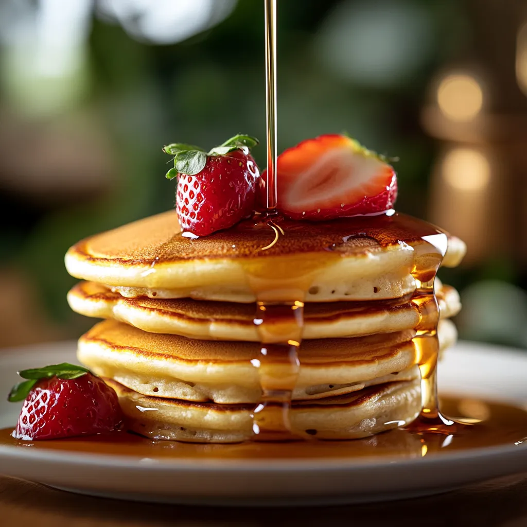 Best Fluffy Homemade Pancakes: Light & Delicious Recipe