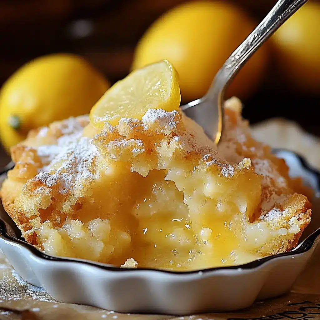 Magic Lemon Cobbler: Sweet & Tangy Dessert Delight