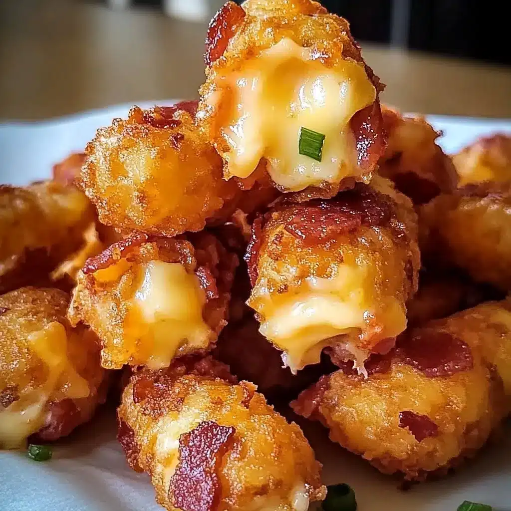 Bacon and Cheese-Stuffed Tater Tots: A Delicious Treat