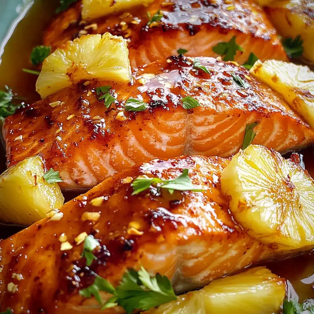 Baked Pineapple Salmon: A Tropical Twist on Dinner