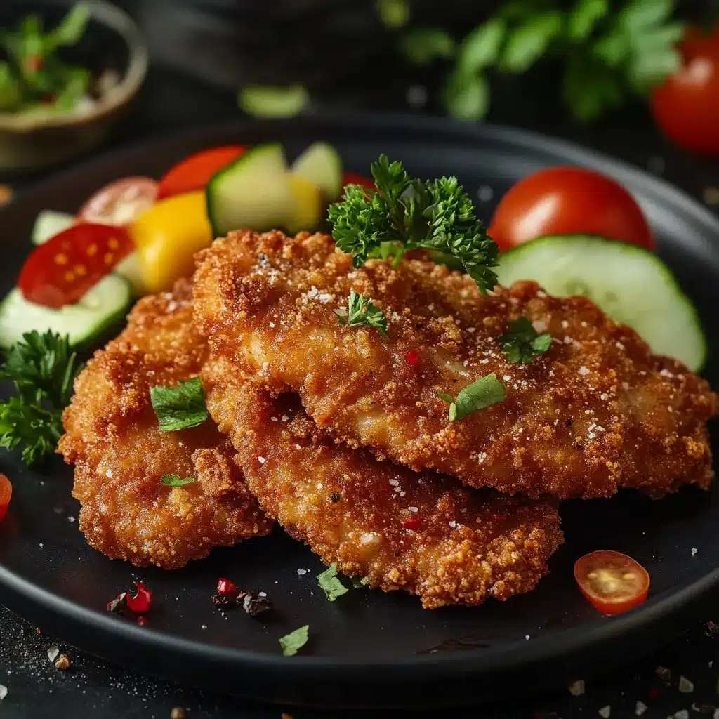 Crispy Homemade Chicken Schnitzel - A Delightful Treat