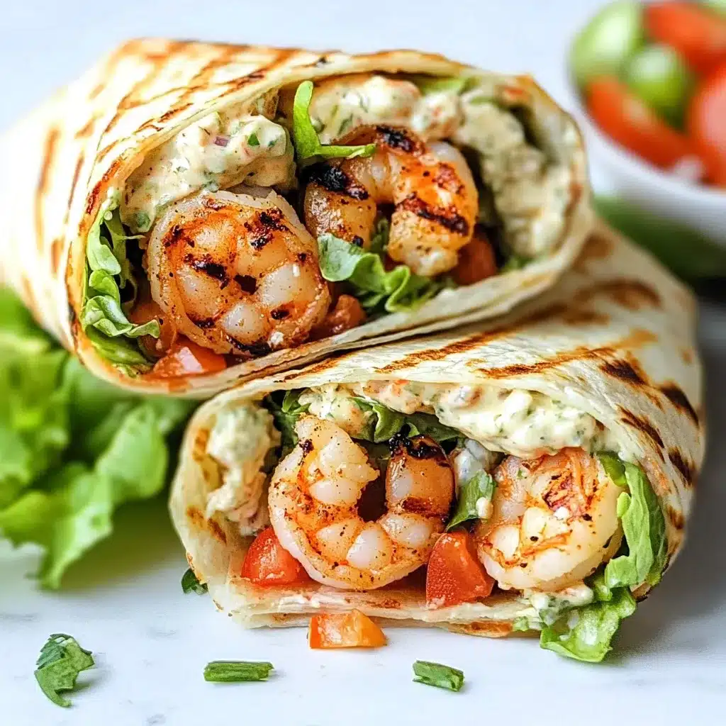 Grilled Shrimp Caesar Wraps: A Tasty Twist on a Classic
