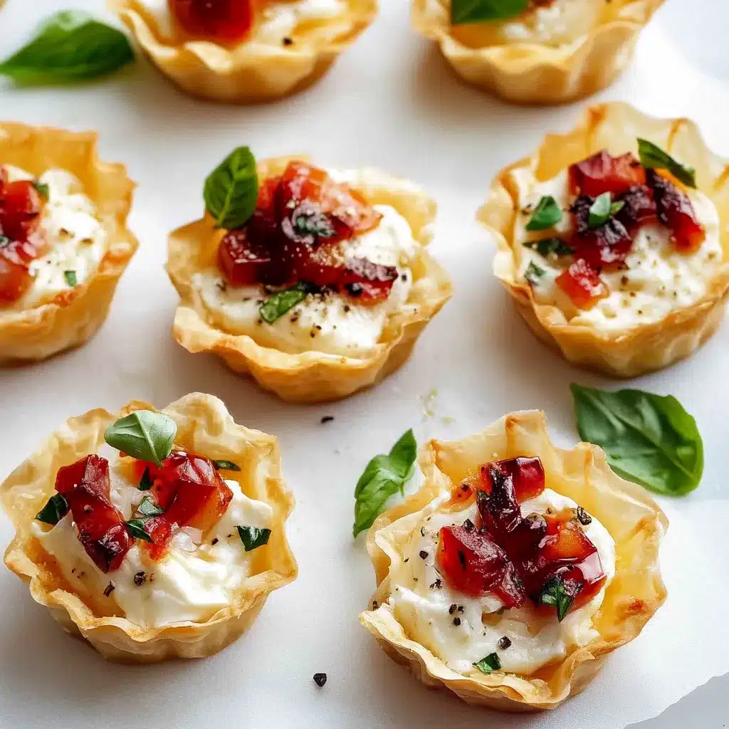 GOAT CHEESE PHYLLO CUPS: A Delicious Appetizer Idea