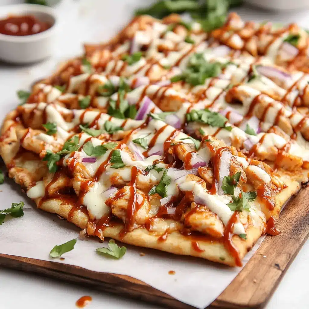 BBQ RANCH CHICKEN FLATBREAD: A Delicious Weeknight Meal