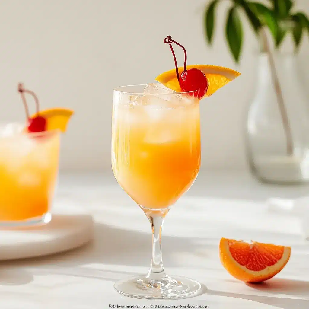Sunrise Mocktail: A Refreshing Non-Alcoholic Delight