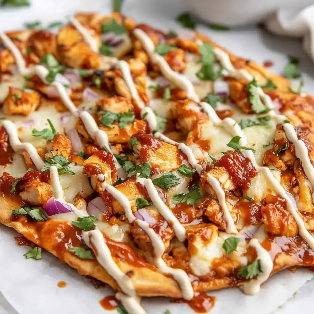 BBQ RANCH CHICKEN FLATBREAD: A Delicious Weeknight Meal