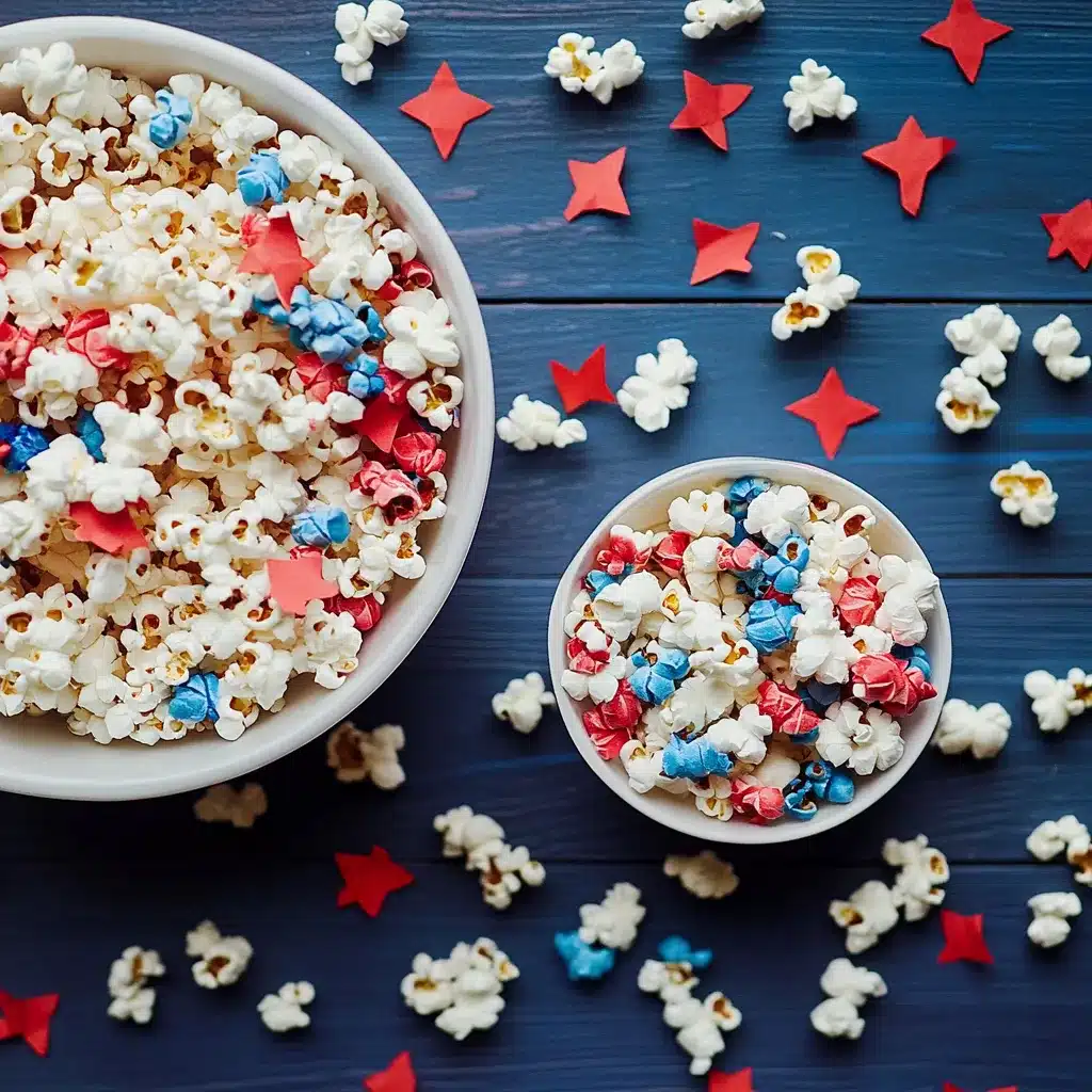 Red, White, and Blue Popcorn: A Festive Treat for All