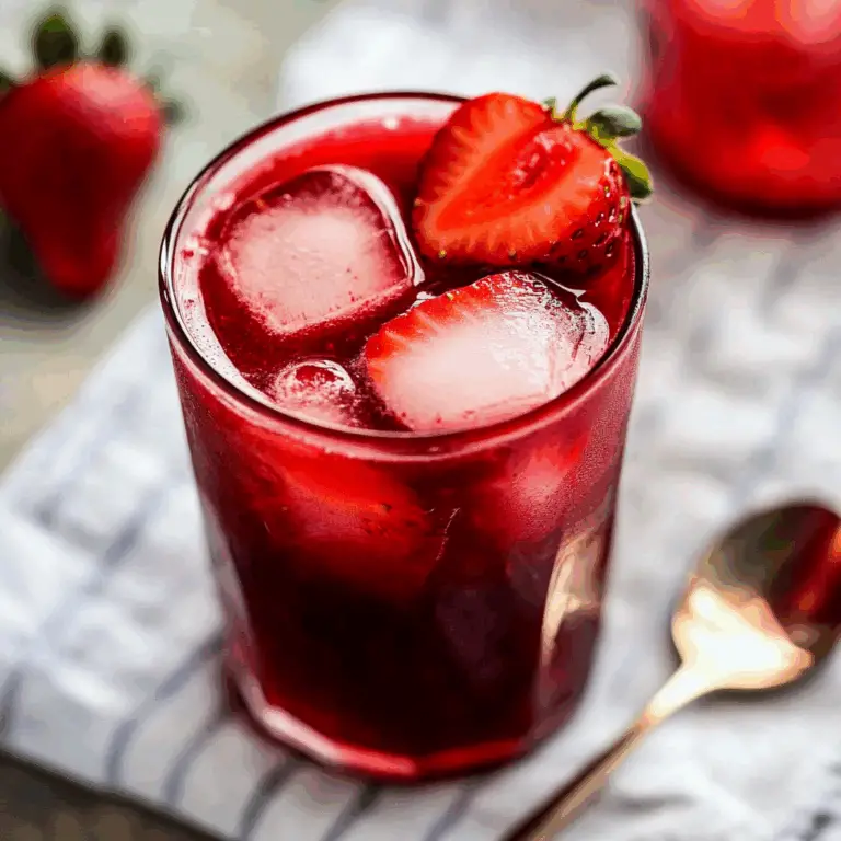 Strawberry Acai Refresher: A Delicious Summer Drink
