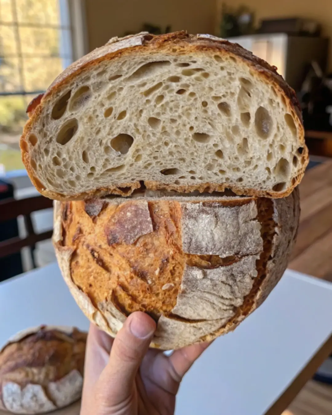 A Loaf of Self-Care: Sourdough with Parmigiano & Cracked Pepper