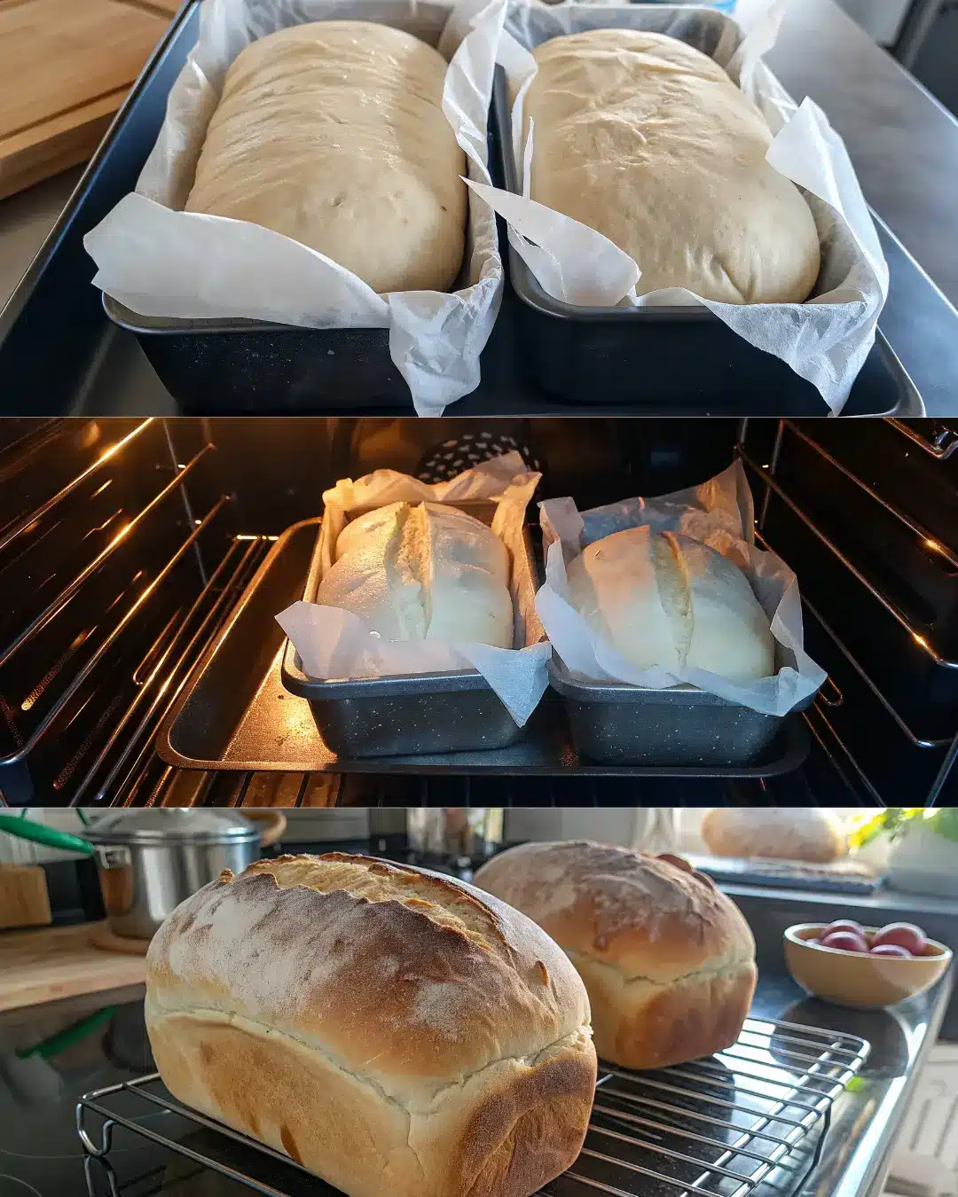 Soft and Fluffy Same-Day Sandwich Loaves