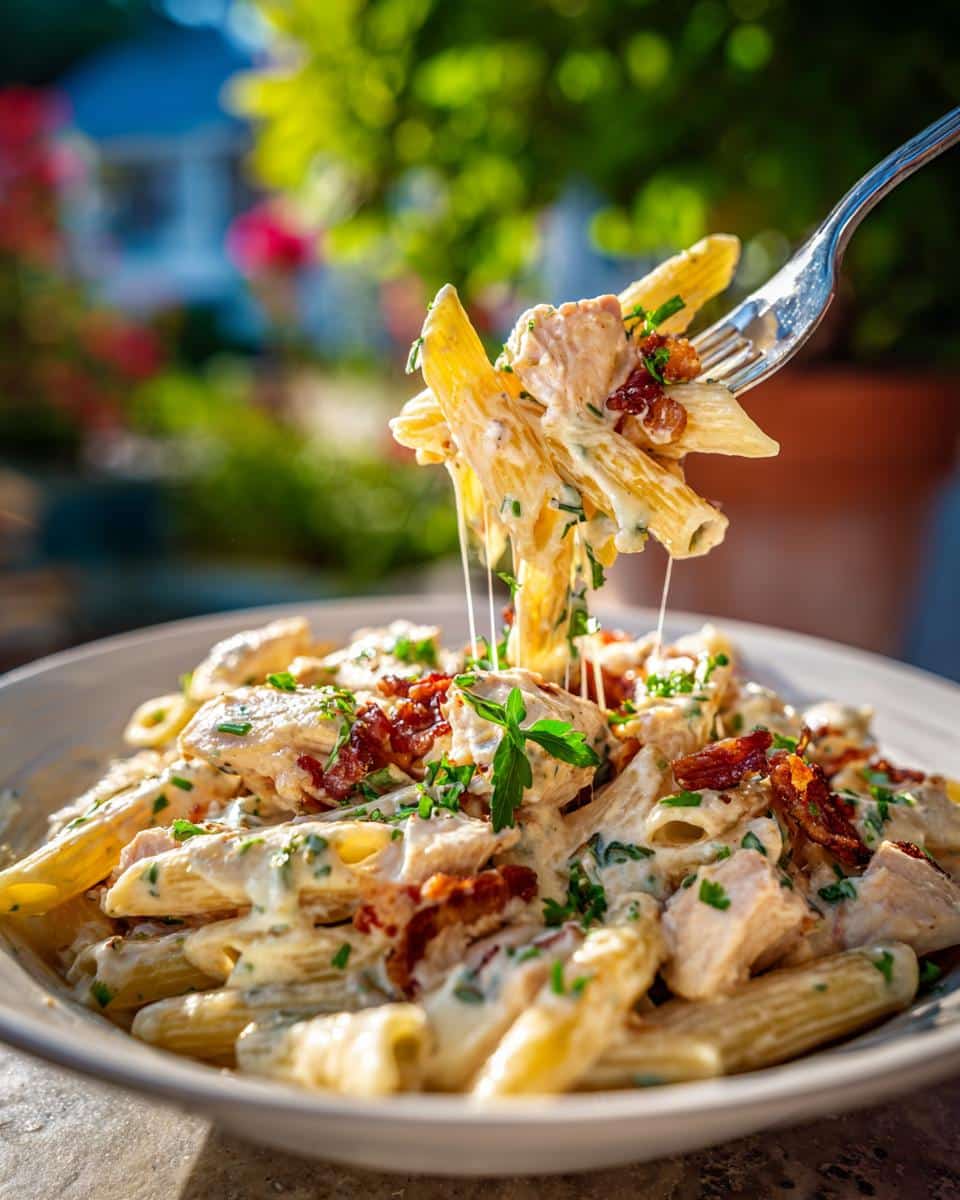 Creamy Chicken Bacon Ranch Pasta in Just 30 Minutes