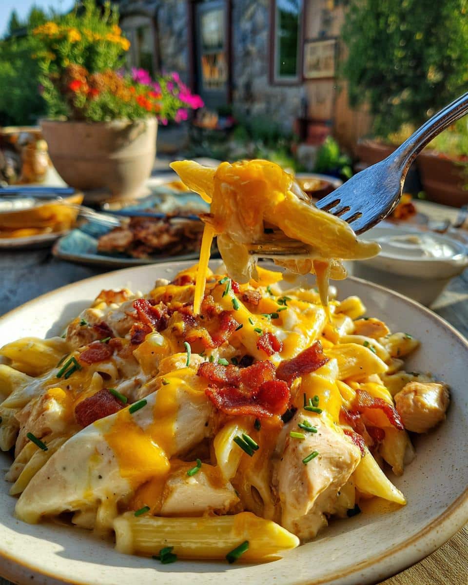 Creamy Chicken Bacon Ranch Pasta in Just 30 Minutes