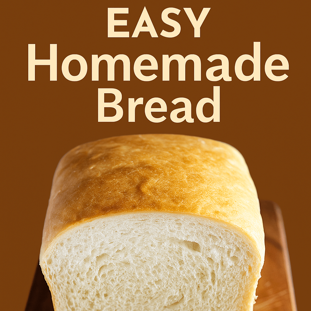 Homemade Bread Recipe Step by Step (Beginner Friendly Guide)