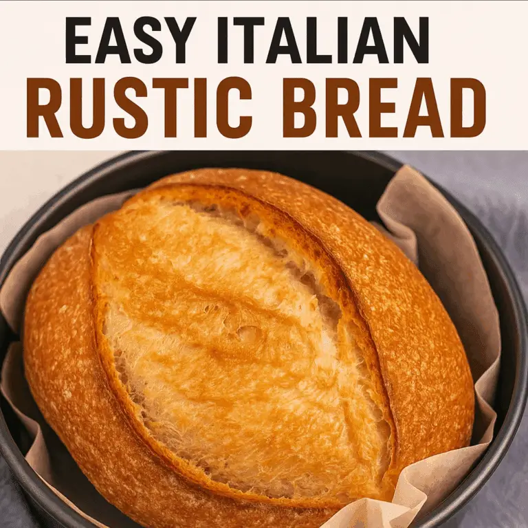Fresh Italian Rustic Bread – Old-World Flavor at Home