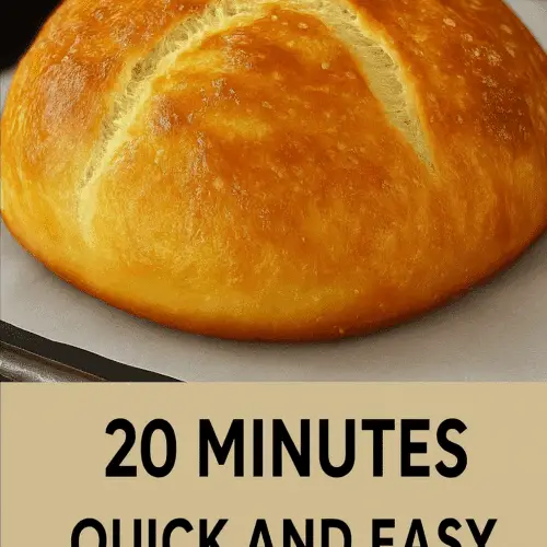 Quick and Easy Homemade Bread in Just 20 Minutes