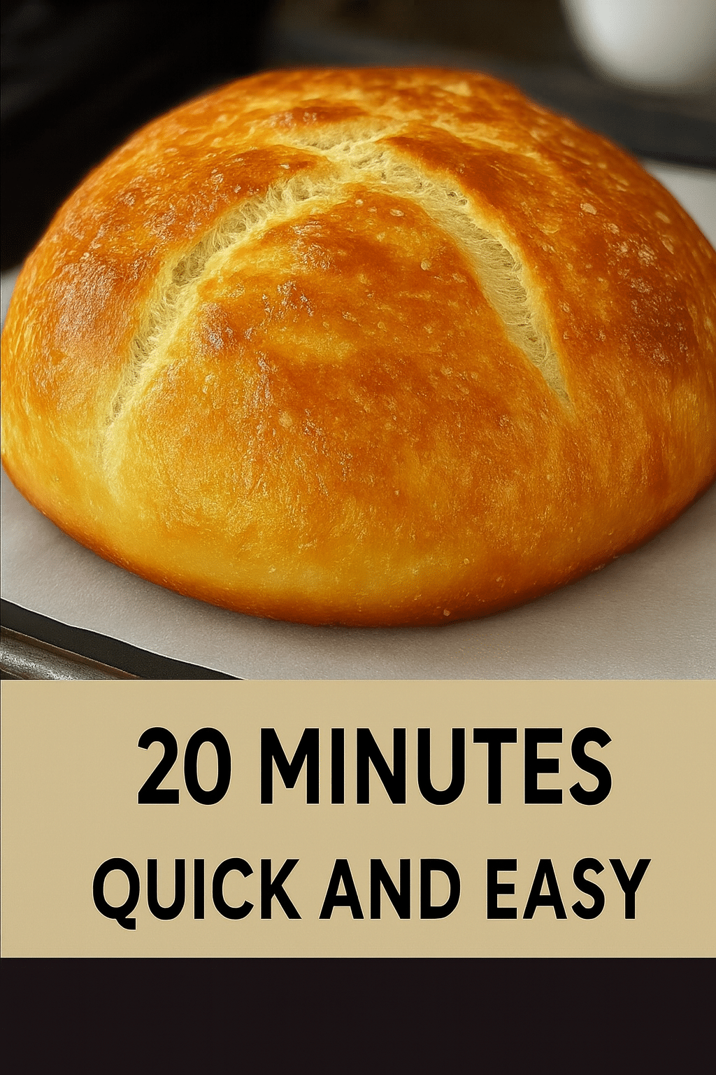 Quick And Easy Homemade Bread In Just 20 Minutes