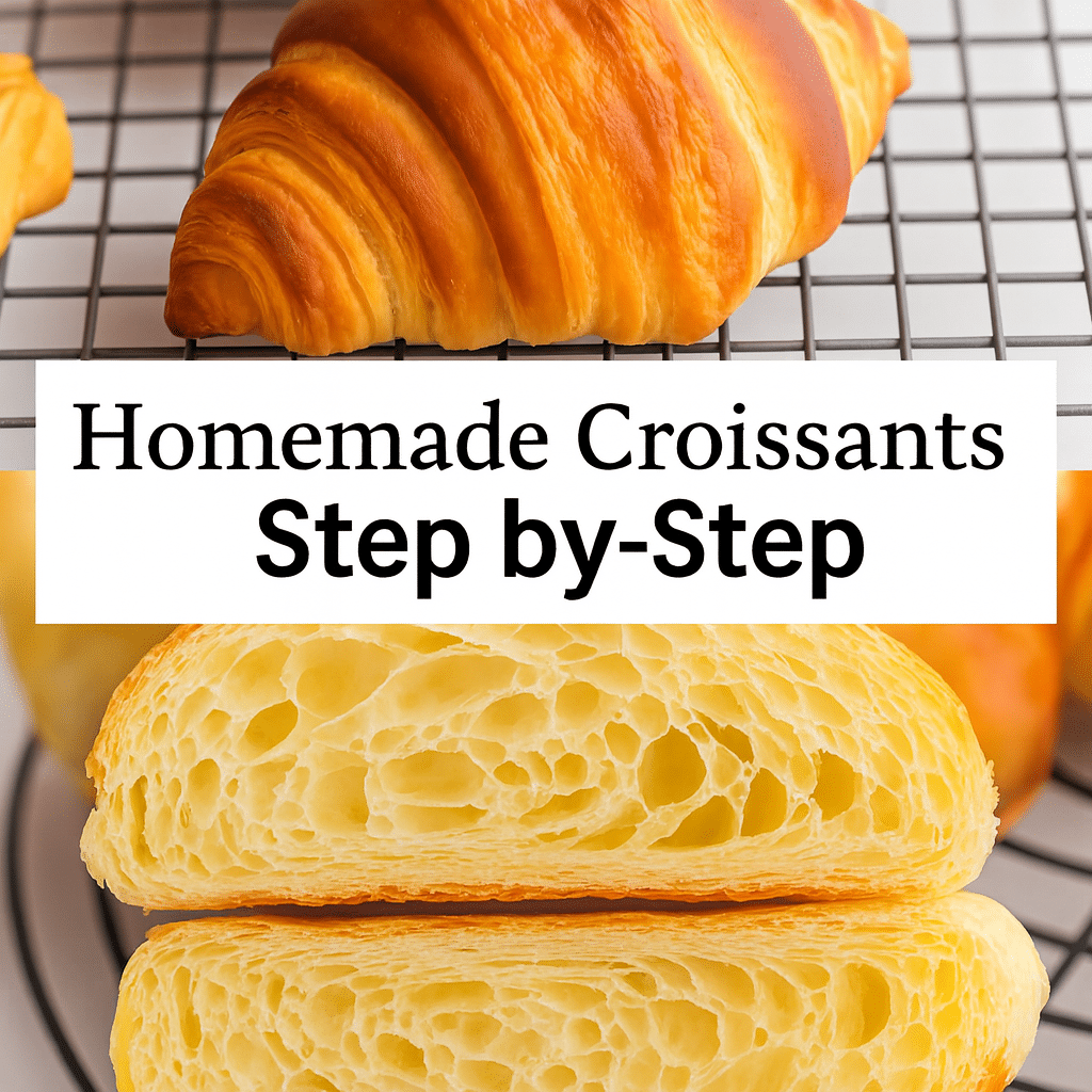 Homemade Croissants – Buttery, Flaky & Foolproof Step-by-Step Recipe