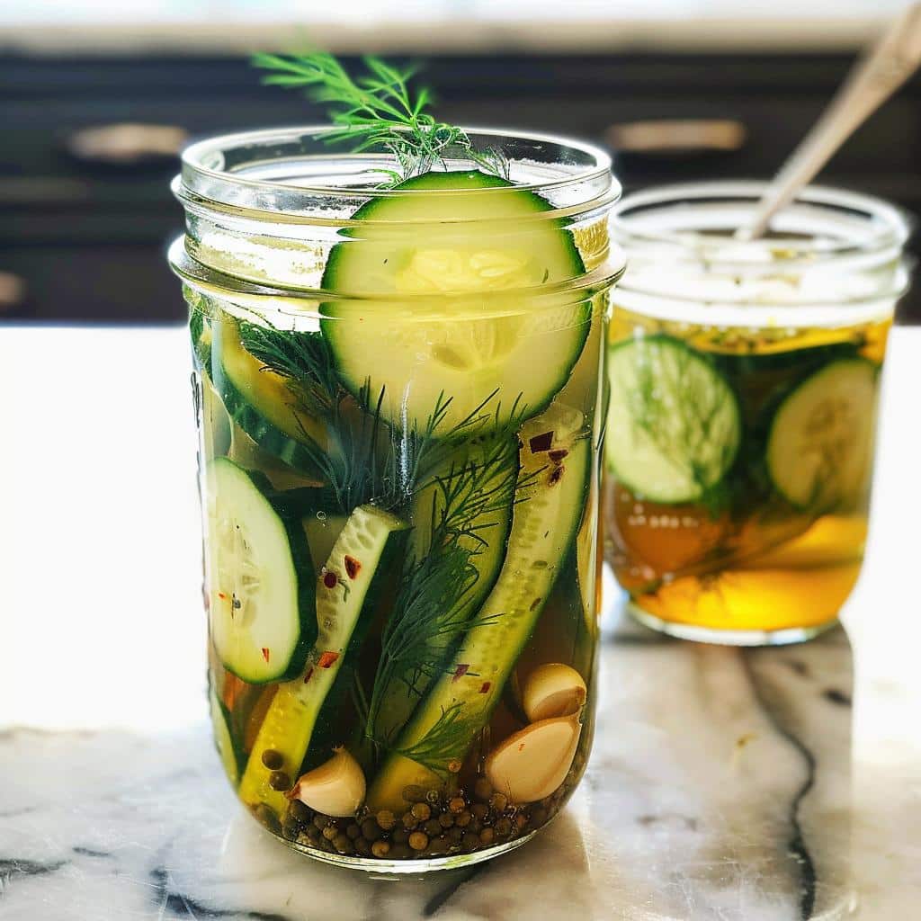 24-Hour Tangy Refrigerator Pickles That Stay Crisp for Days