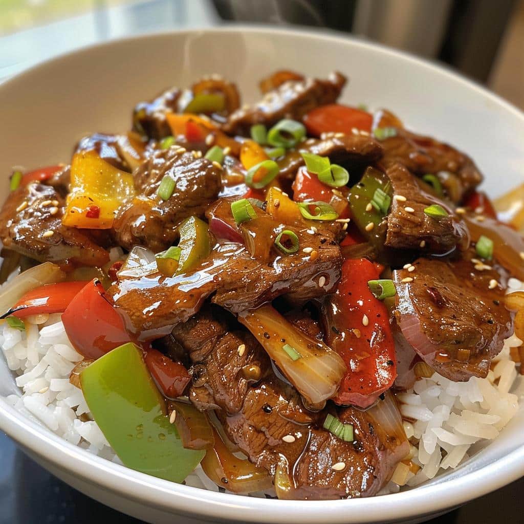 30-Minute Black Pepper Beef Stir-Fry That Packs a Punch