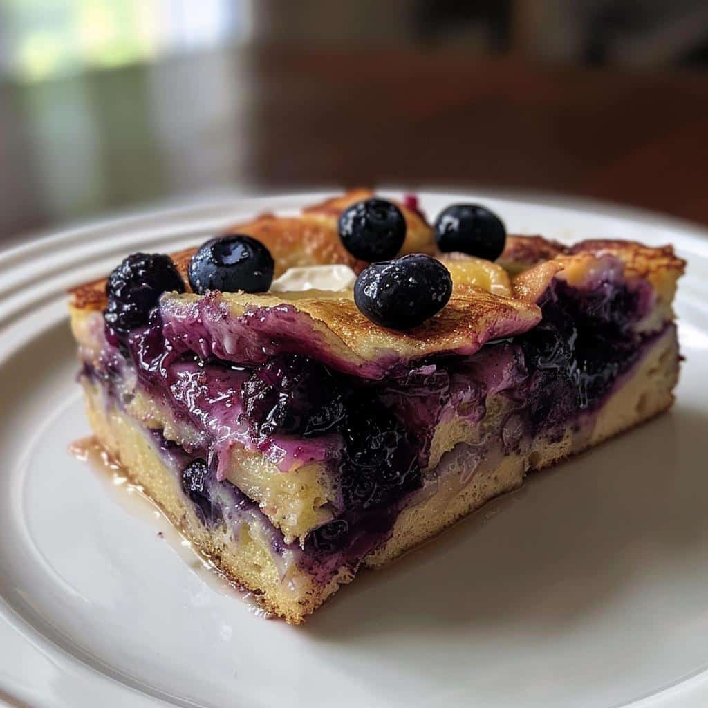 Irresistible Blueberry Mascarpone French Toast Bake Recipe