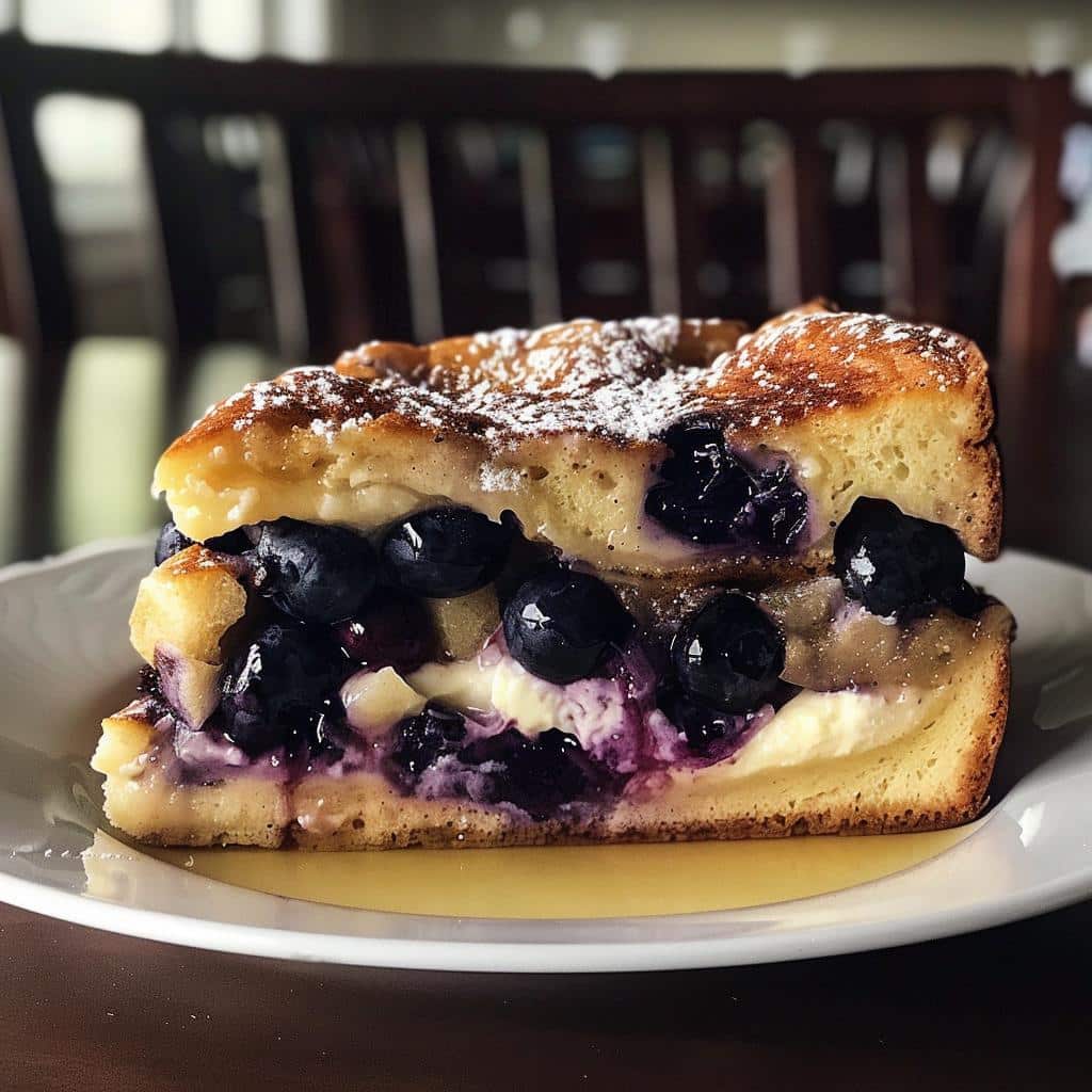 Irresistible Blueberry Mascarpone French Toast Bake Recipe
