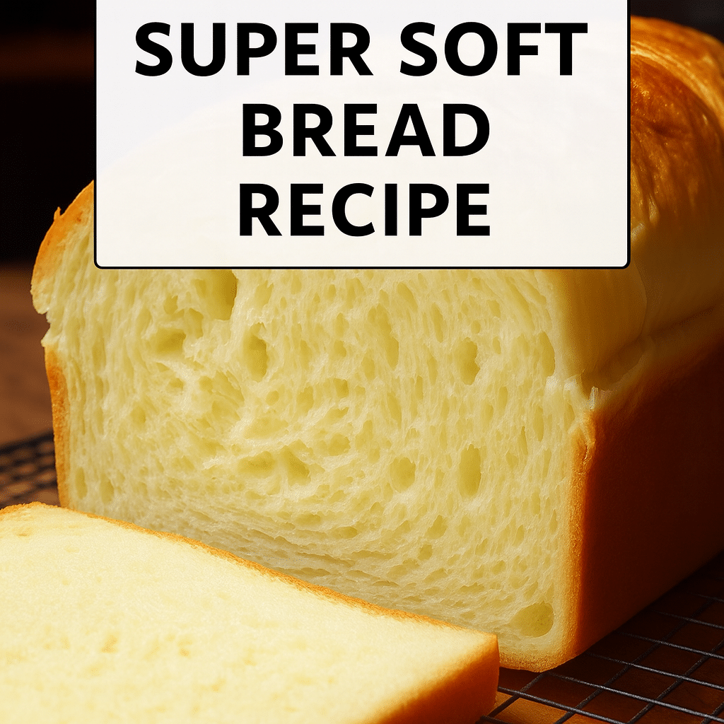Super Soft Bread Recipe – Bakery Style Fluffiness at Home