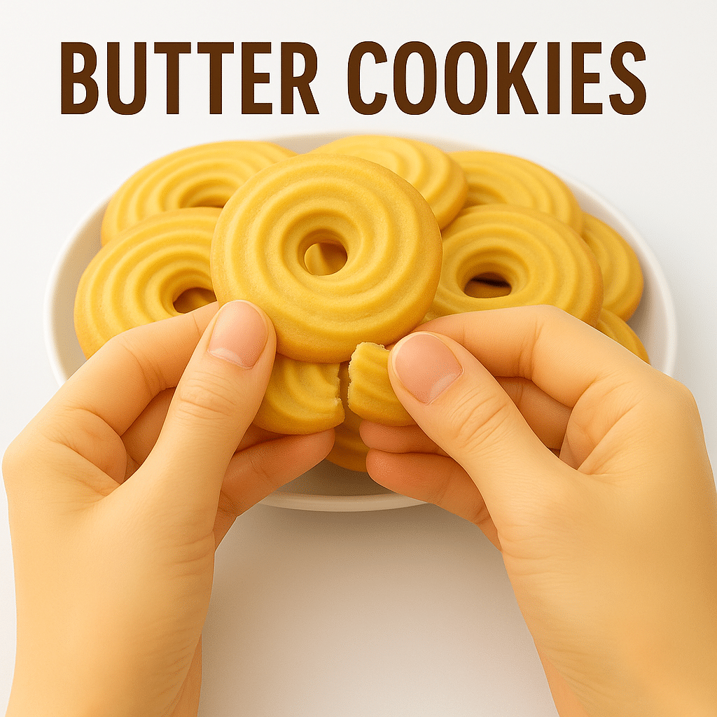 Danish Butter Cookies – Classic Crisp Buttery Treat