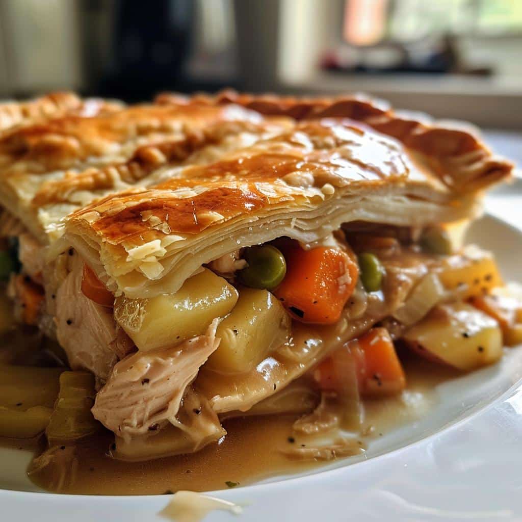 Golden Chicken Pasty Pie Your Family Will Crave
