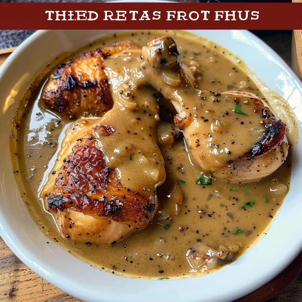 Juicy Chicken and Gravy Recipe Ready in Just 30 Minutes