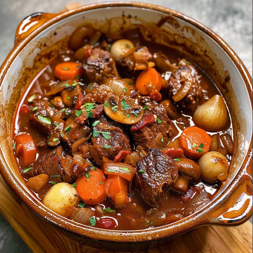 Classic Beef Bourguignon Recipe: 3-Hour Soul-Warming Magic