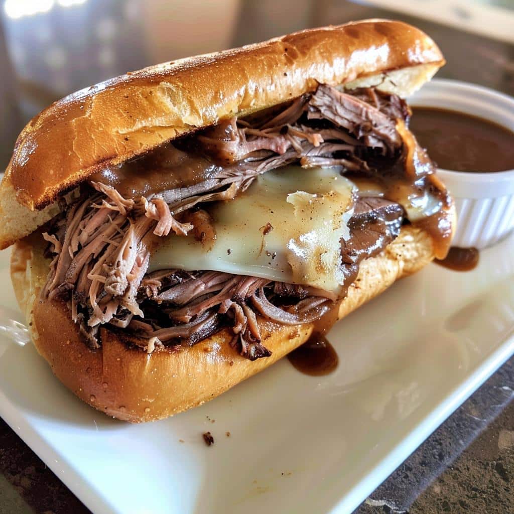 Amazing 30-Minute Classic French Dip Sandwich with Au Jus
