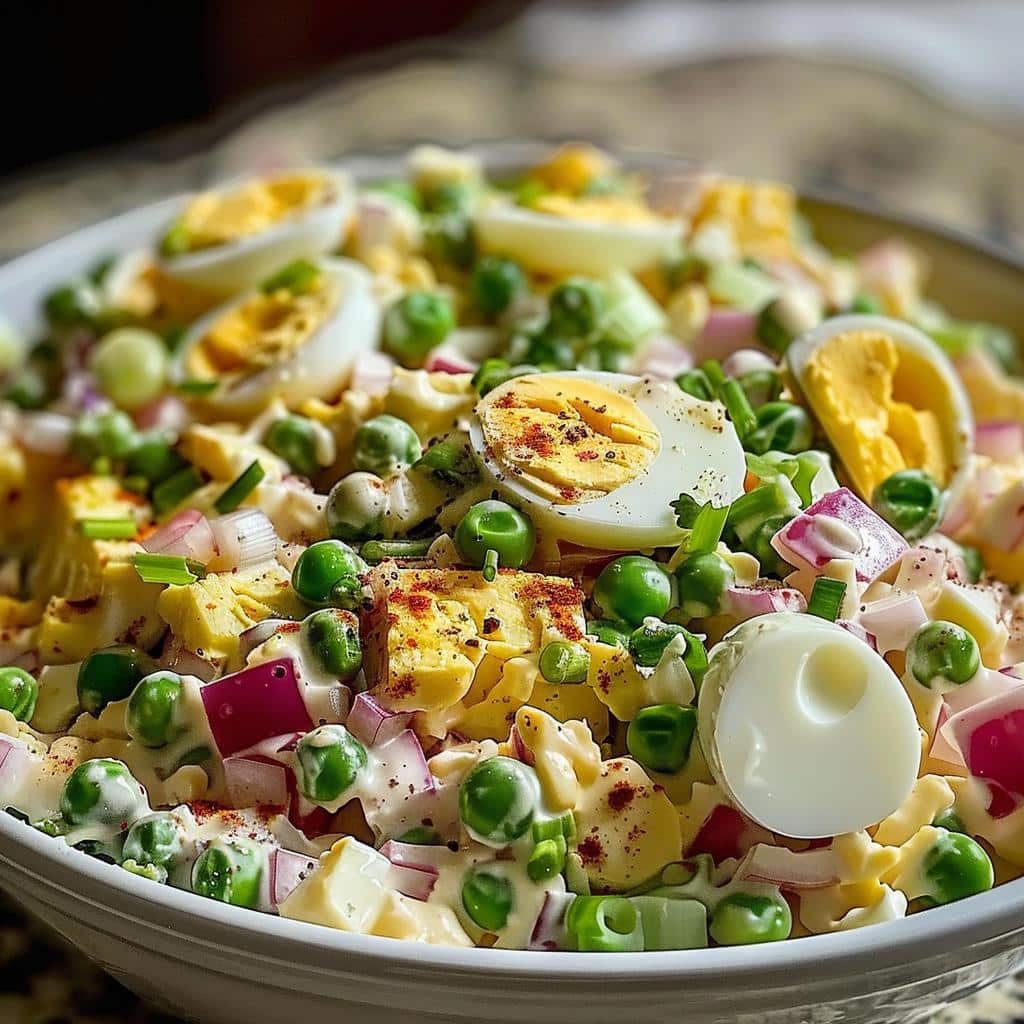 Irresistible 4-Ingredient Classic Southern Pea Salad Bliss