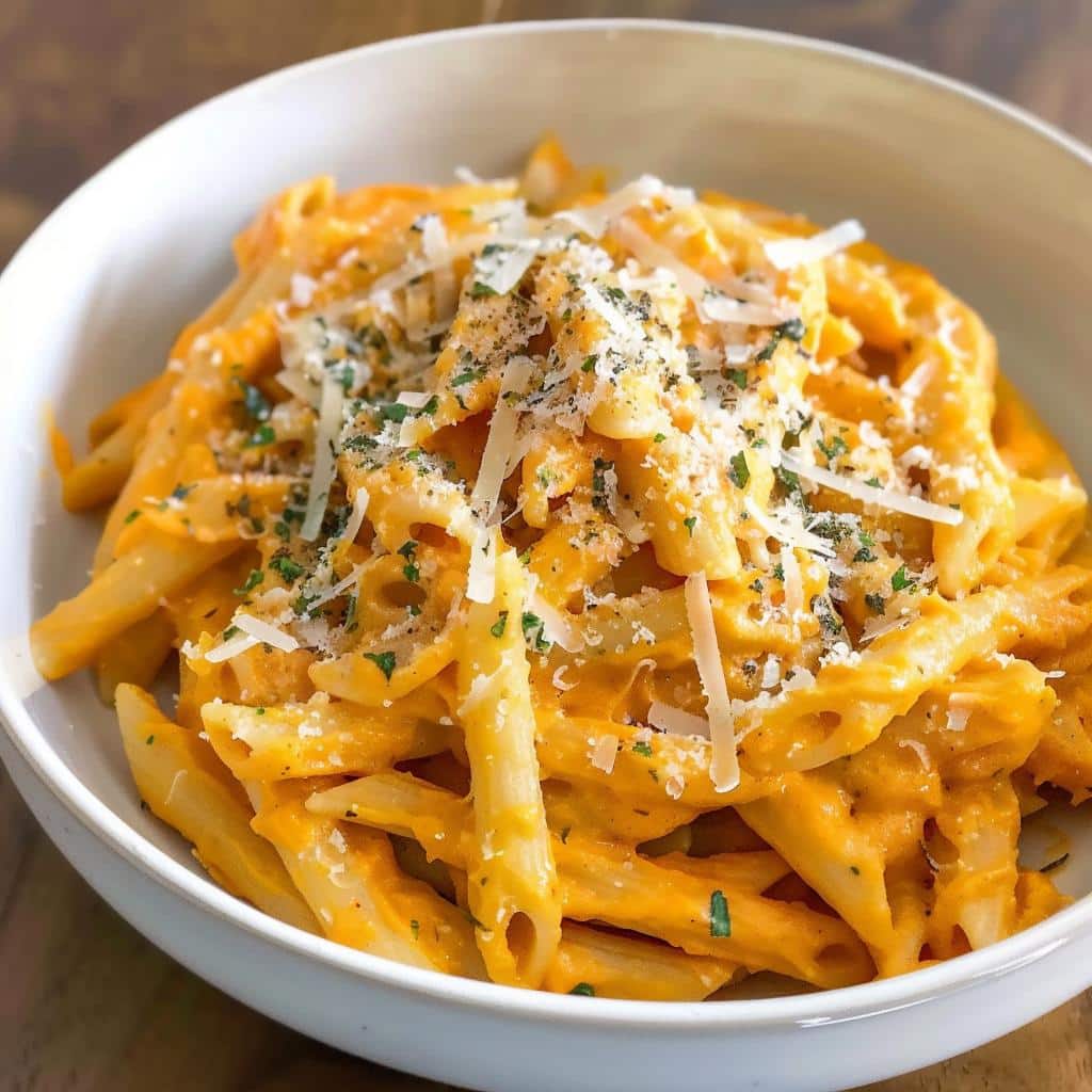 25-Minute Creamy Pumpkin Pasta for Fall Bliss