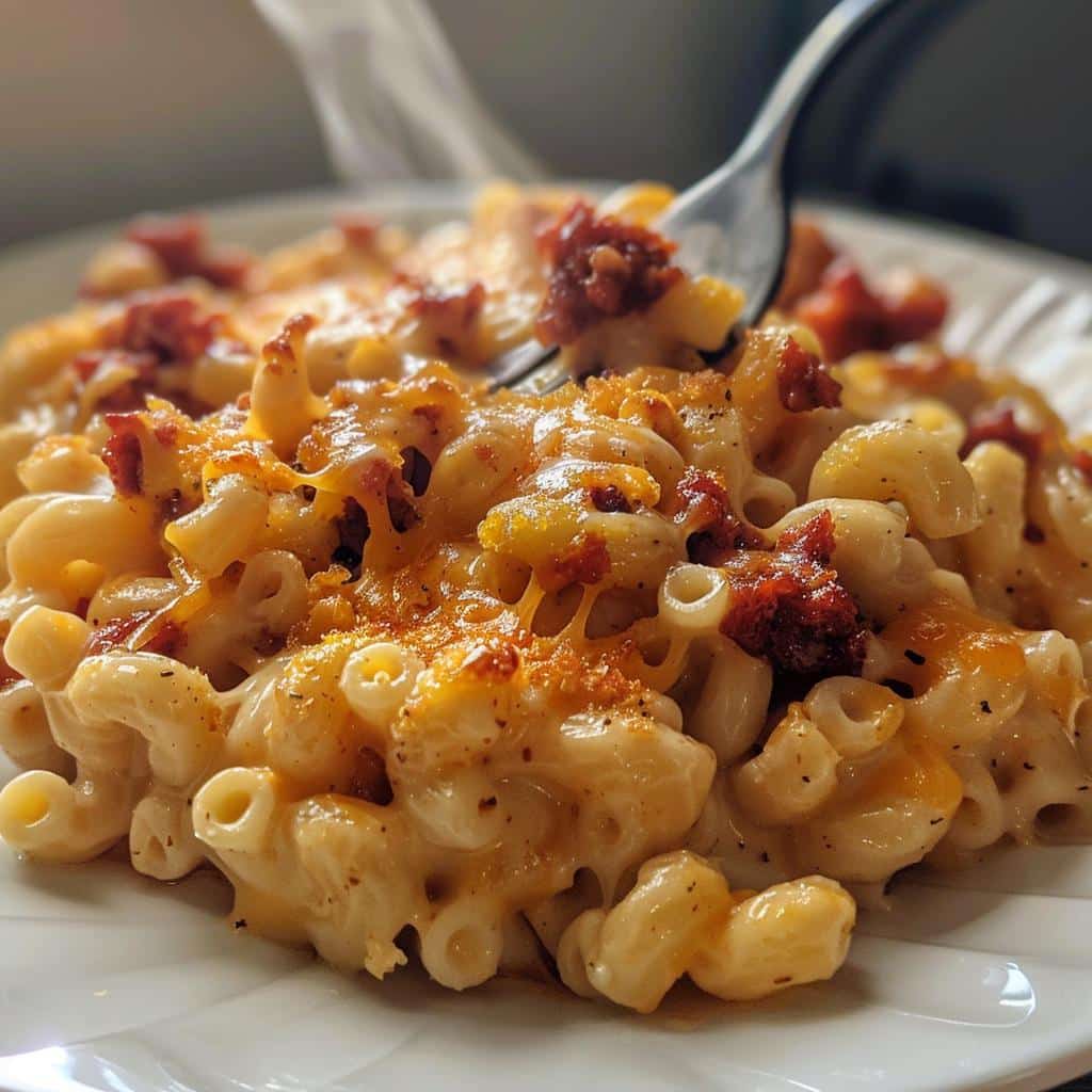 30-Minute Easy Chorizo Mac and Cheese - Irresistibly Creamy & Spicy