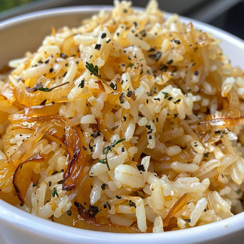 Irresistible French Onion Butter Rice Recipe That Melts Hearts