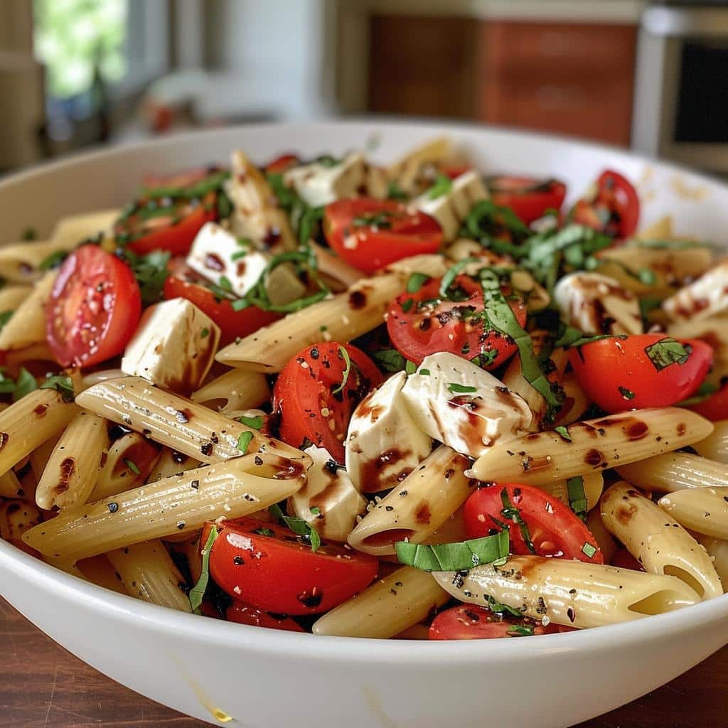 Fresh Caprese Pasta Salad: The 5-Star Summer Dish You’ll Crave